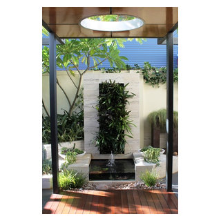 South Fremantle Courtyard - Contemporary - Landscape - Perth - by ...