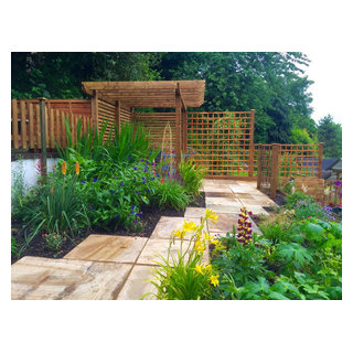 Split Level Garden Sanctuary - Farmhouse - Landscape - West Midlands ...