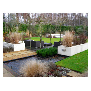 the howard garden - Contemporary - Landscape - Surrey - by Landscape ...