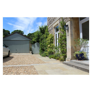 Victorian Front Garden With Long Gravel Drive - Victorian - Entry ...