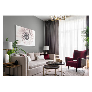 A drop of burgundy - Contemporain - Salon - Autres périmètres - par ...