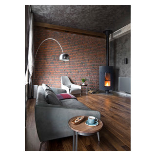 Скатертный переулок, Москва - Industrial - Living Room - Moscow - by ...