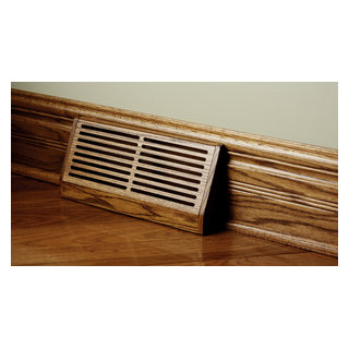 3D Red Oak Vent Cover - Traditional - Hall - Other - by Baird Brothers ...