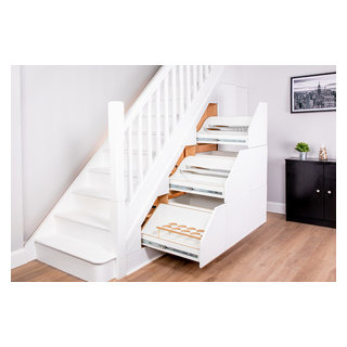 6 Drawer Double Door Unit - Contemporain - Escalier - Autres périmètres ...
