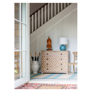 Back Hall Entrance from Exterior - Beach Style - Hall - Jacksonville ...