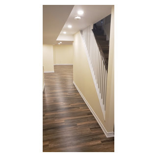 Basement Hallway. - Rustic - Hallway & Landing - Toronto - by HTR ...