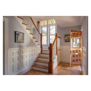 Belmont Victorian - Victorian - Staircase - Boston - by Cummings ...