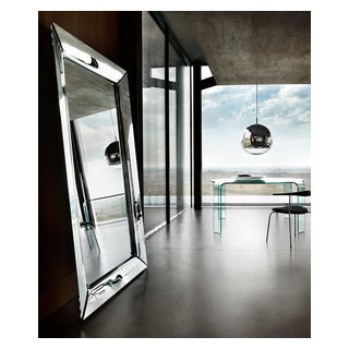 Caadre Mirror by Fiam Italia - Eclectic - Hallway & Landing ...