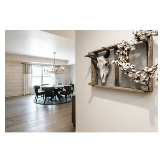 Cavender Basement - Farmhouse - Hall - Atlanta - by Hart & Lock Design ...