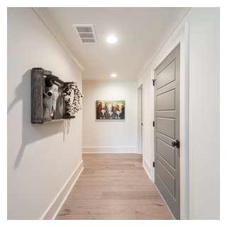 Cavender Basement - Farmhouse - Hall - Atlanta - by Hart & Lock Design ...
