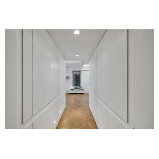Chelsea Duplex Project - Contemporary - Hallway & Landing - New York ...