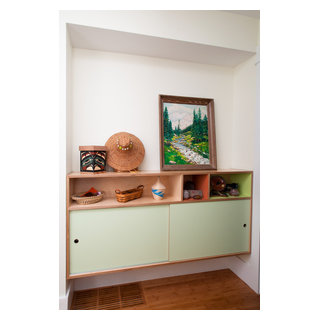 Cindy and Mike's house - Midcentury - Hall - Seattle - by Kerf Design ...
