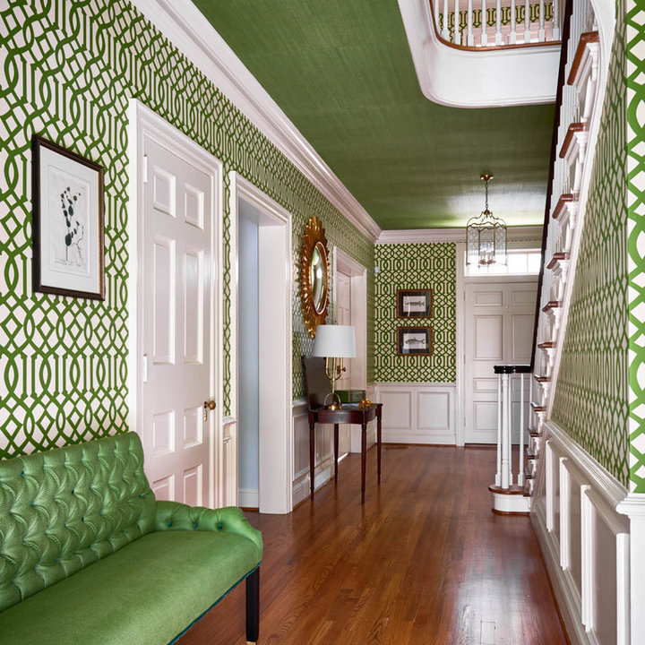 75 Beautiful Green Hallway Ideas and Designs - September 2025 | Houzz UK