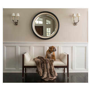 Client Home on Long Island - Traditional - Hall - New York - by Kate ...