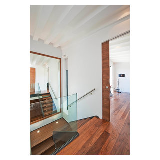 Concealed Frame Pocket Doors - Hall - Buckinghamshire - by Enigma | Houzz