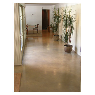 Concrete Hallway - Modern - Hall - Los Angeles - by Quality Concrete ...
