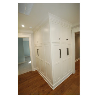 Corner Hallway Linen Cabinet - Contemporary - Hall - Other - by A & J ...