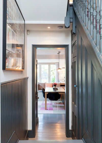 Decorating: How Dark Colours Can Work a Treat in a Hallway | Houzz UK