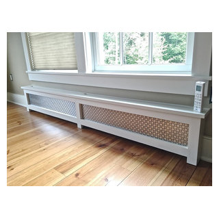 Custom baseboard heater covers - Transitional - Hall - Burlington - by ...
