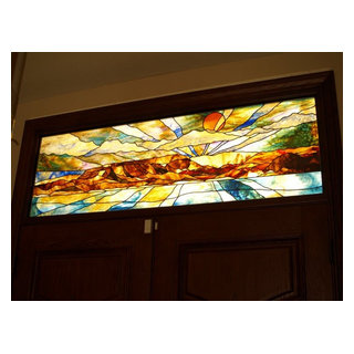 custom windows - Transitional - Hall - Seattle - by Seattle Stained ...