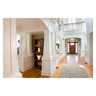 Dover Shingle Style - Craftsman - Hall - Boston - by Christopher Hall ...