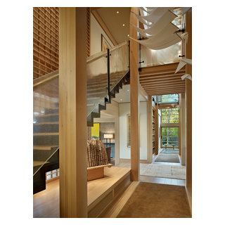 Engawa - Asian - Hall - Seattle - by Stephen Sullivan Designs | Houzz