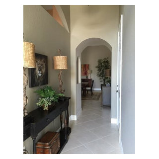 Entry Ways and Parlors - Transitional - Hall - Orlando - by Luxe ...