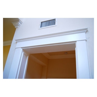 Fancy Doorframes - Traditional - Hall - San Diego - by TFLarkin, Inc ...
