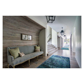 French Chalk Wash - Mediterranean - Hallway & Landing - Nashville - by ...