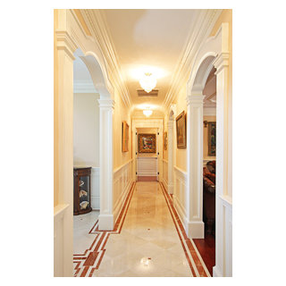 French Château - Traditional - Hallway & Landing - New York - by ...