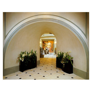 French Normandy Beverly Hills - Traditional - Hall - Los Angeles - by ...