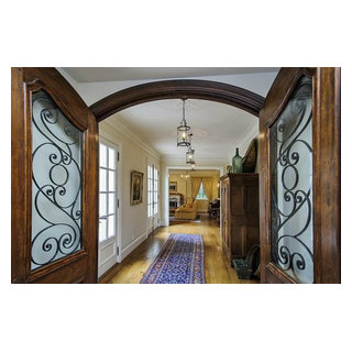 French Provincial Atherton Home - Traditional - Hall - San Francisco ...