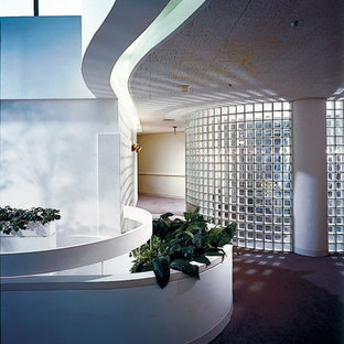 75 Beautiful Modern Glass Block Home Design | Houzz Pictures & Ideas ...