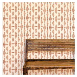 Go With The Flow Hand Block Printed Artisan Wallpaper by Sarah & Ruby ...