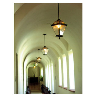 Hallway lighting - Mediterranean - Hall - Santa Barbara - by Steven ...