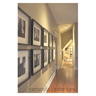 Hallway - Contemporary - Hall - Calgary - by Veranda Estate Homes Inc ...