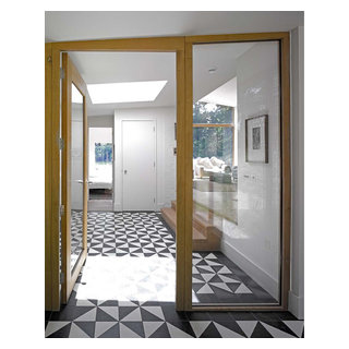 Entrance hall. - Contemporary - Hall - Buckinghamshire - by Charlie ...