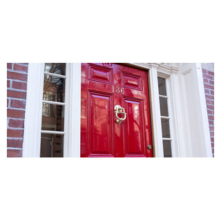 High Gloss Doors - Transitional - Hall - New York - by Finglas Painting ...