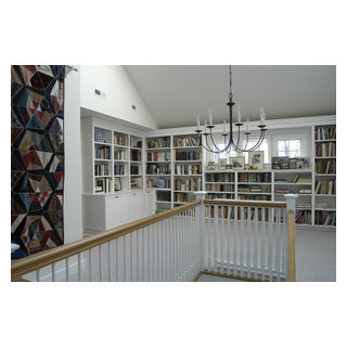 House on Turtle Back - Traditional - Hall - New York - by Joseph B ...