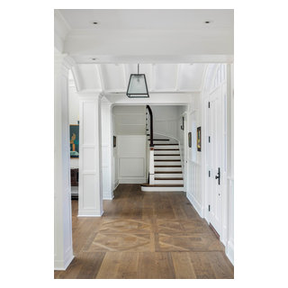 Inspired Shingle Style - Traditional - Hall - Boston - by Christopher ...