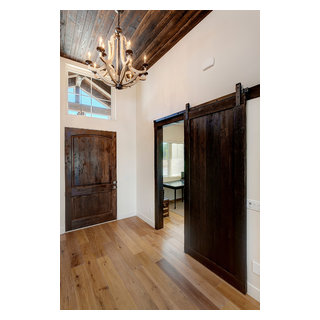 Interior Rustic Barn Doors - Rustic - Hall - Seattle - by Barn Pros | Houzz