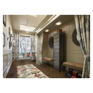 Lake Forest Showhouse I - Eclectic - Hall - Chicago - by Jeannie Balsam ...