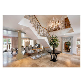 Large Entrance Hall - Contemporary - Hall - Buckinghamshire - by ...