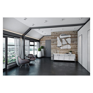 Living room, Dining room, Kitchen. Creative Design with the Spring ...