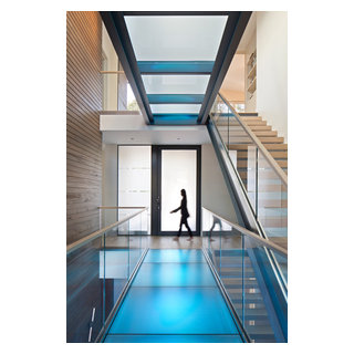 Matching Interior Bridges Colorchangeable Glass floor - Contemporary ...