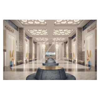 Memphis Masjid Interior Design - Modern - Hall - London | Houzz