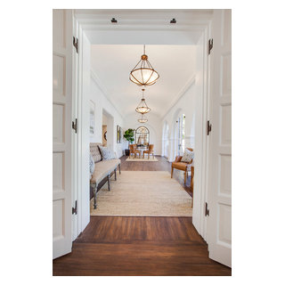 Mitzi Gaynor's former Beverly Hills estate - Traditional - Hall - Los ...