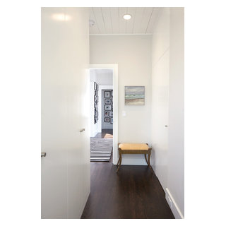 Modern Hallway & Hidden Closet Doors - Contemporary - Hall - San ...