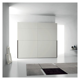 Modern Italian wardrobs, walk-in closets, libraries & wall units ...