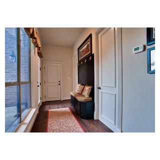 Mud Hall leads to Garage - Traditional - Hall - Dallas - by BGI Design ...